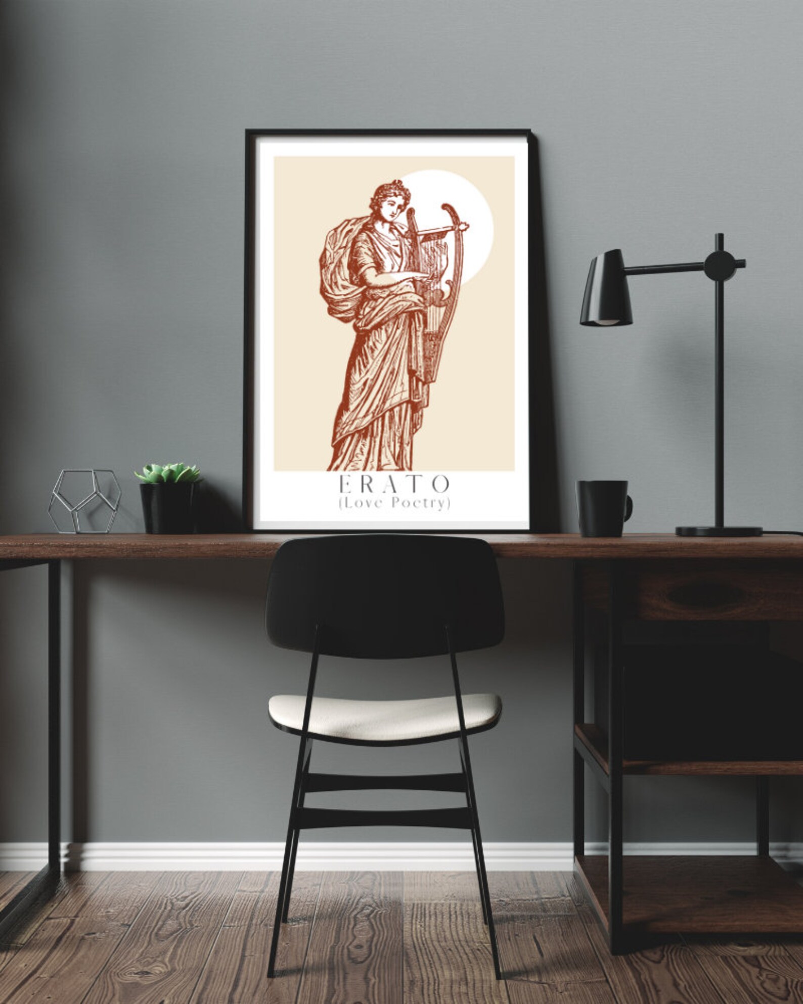 Erato Love Poem Wall Art the Nine Muses Classic Literature - Etsy