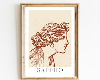 Sappho & Atthis. Lesbian Gay Art Queer Vintage Queer Gay - Etsy