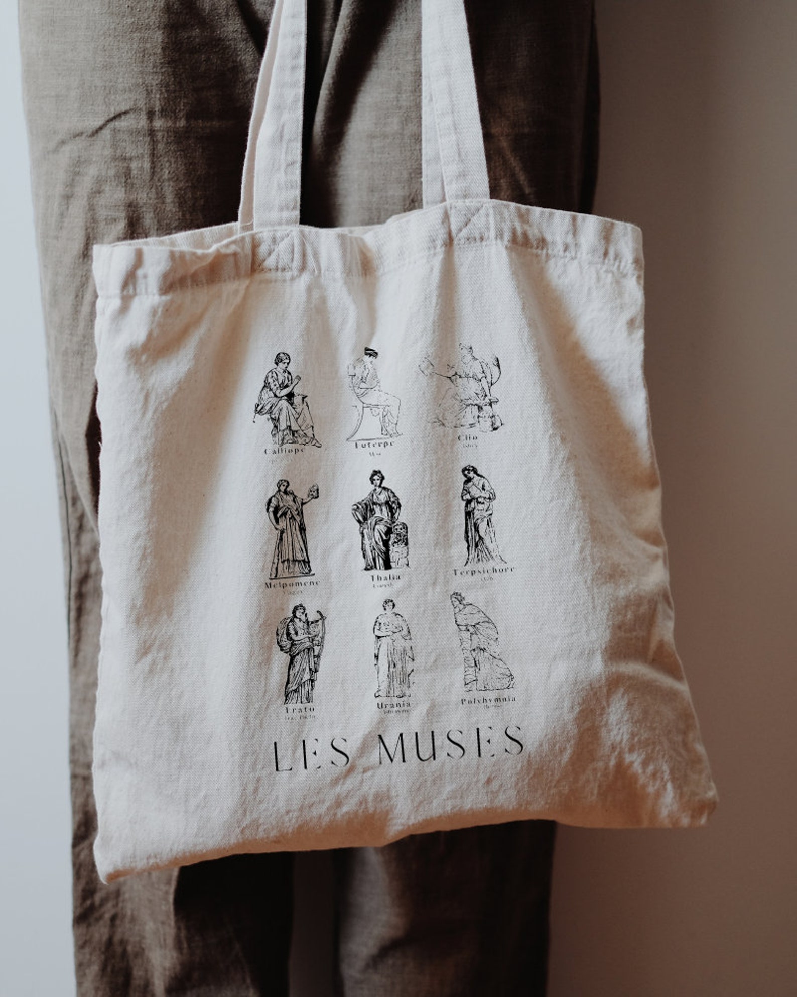 Les Muses Tote Bag Greek Mythology Tote Bag Classic - Etsy