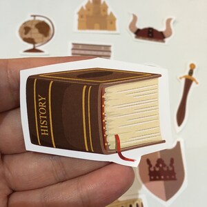 History Sticker Pack, Medieval Stickers, Dark Academia Stickers ...
