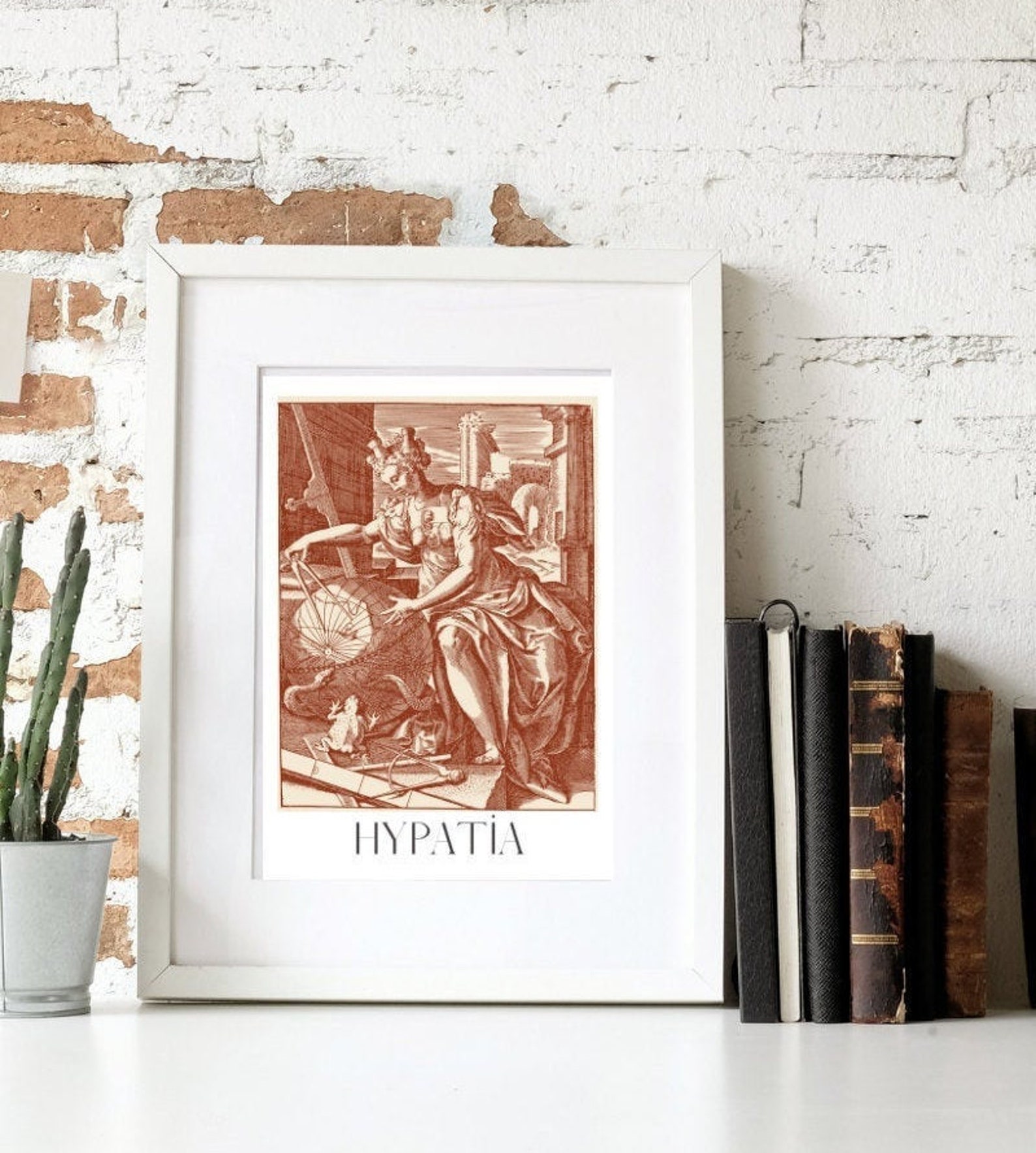 Hypatia Print, Ancient Woman Philosopher, Feminist Art - Etsy