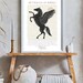 Pegasus Print Greek Mythology Poster Educational Posters - Etsy