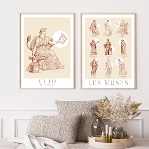 Clio, Clio Muse, History Poster, Historian Gift, History Teacher Gift ...