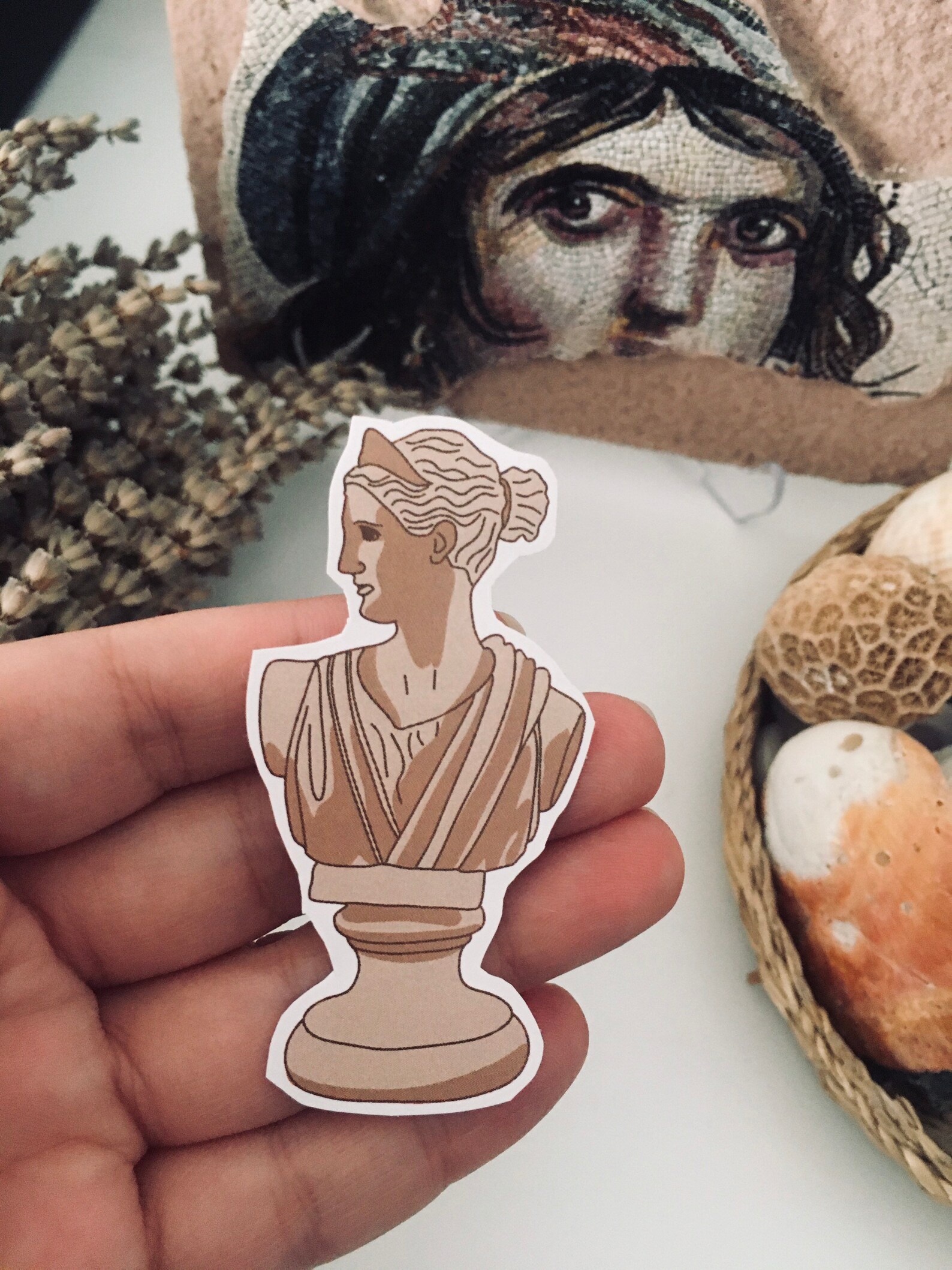 Artemis Sticker Goddess Diana Sticker Statue Sticker Greek | Etsy