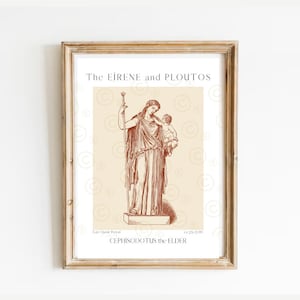 Eirene and Ploutos, Ancient Roman Goddess, Pax, Goddess of Peace ...