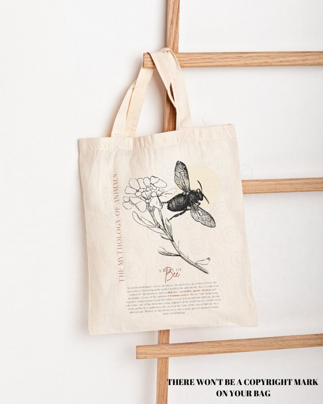 Bee Tote Bag, Tote Bag Aesthetic, Academia Tote Bag, Mythology Gifts ...