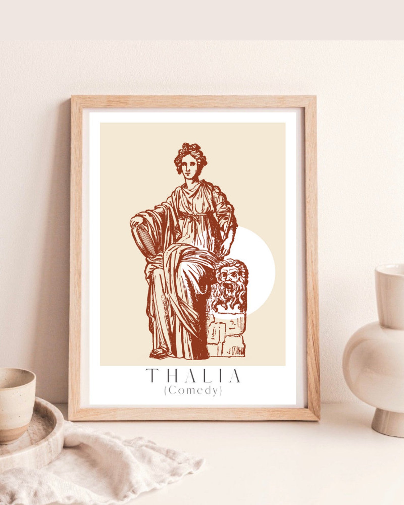 Thalia Thalia Muse Thalia Art Theatre Art Print Theatre | Etsy