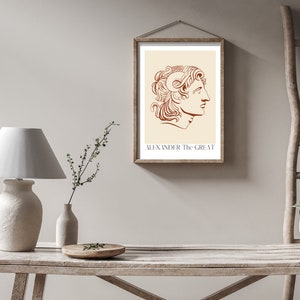 Alexander the Great Poster, History Teacher Gift, Ancient History ...
