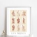 Les Muses Poster, the Nine Muses Print, Greek Muses Art, Ancient Greek ...