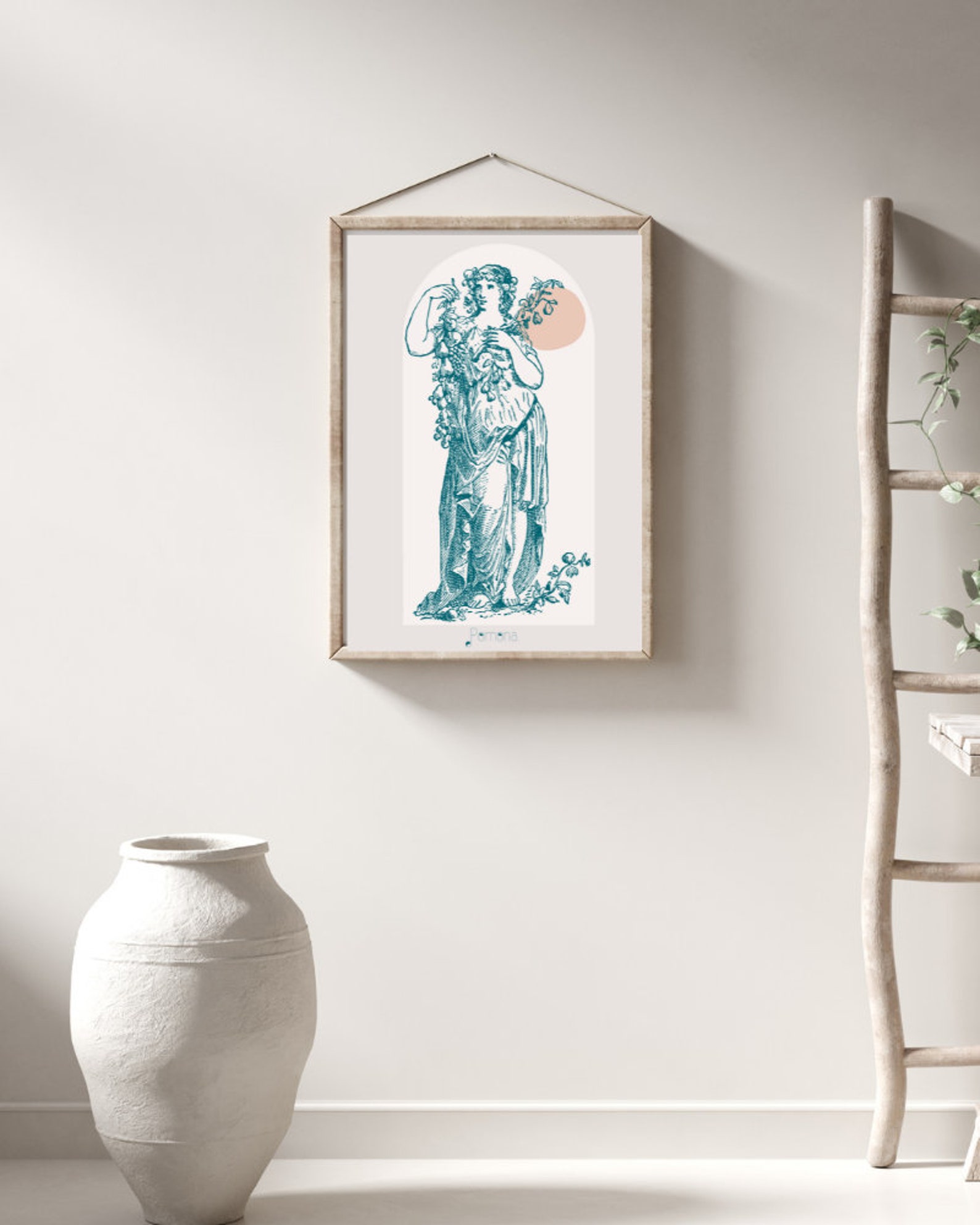 Goddess Pomona, Roman Goddess, Goddess of Harvest, Ancient Rome Wall ...