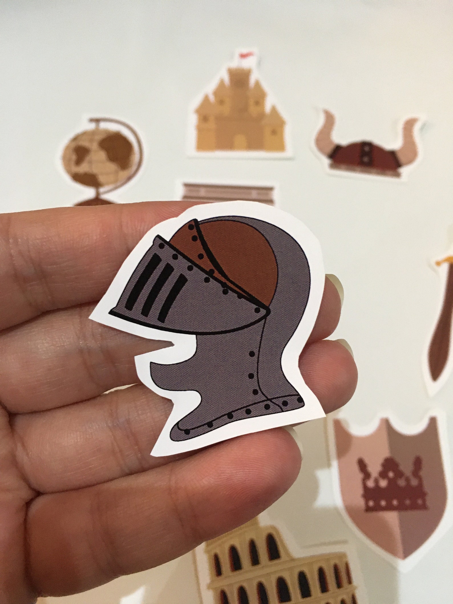 History Sticker Pack Medieval Stickers Dark Academia - Etsy