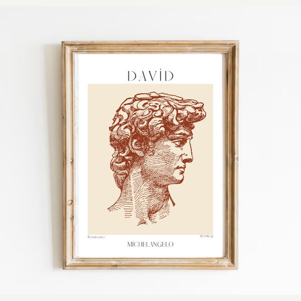 David Statue - Etsy