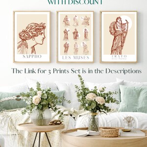 Erato, Love Poem Wall Art, the Nine Muses, Classic Literature Poster ...