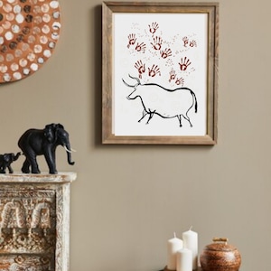 Lascaux Cave Art, Prehistoric Cave Painting, Paleolithic Art ...