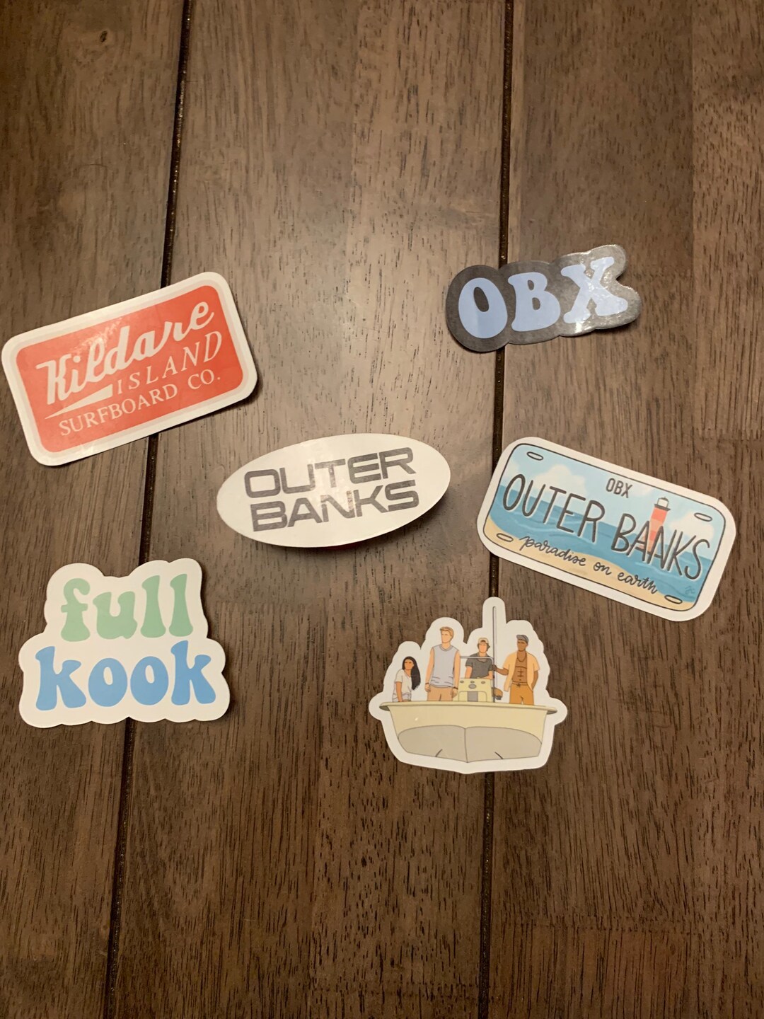 OBX Sticker Pack/vinyl Stickers/waterproof Stickers/hydro - Etsy