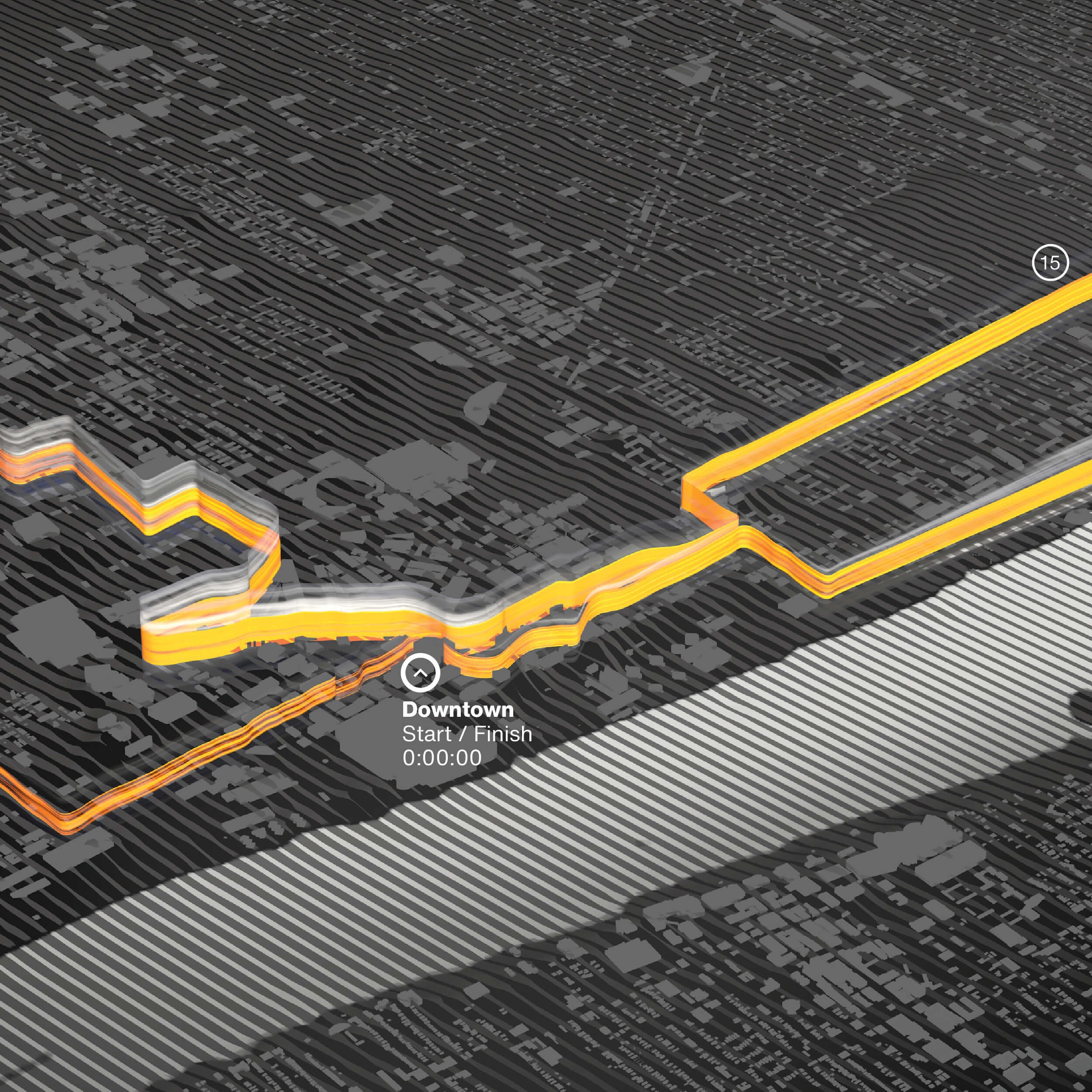Detroit Marathon / Personalised Route Map - Etsy