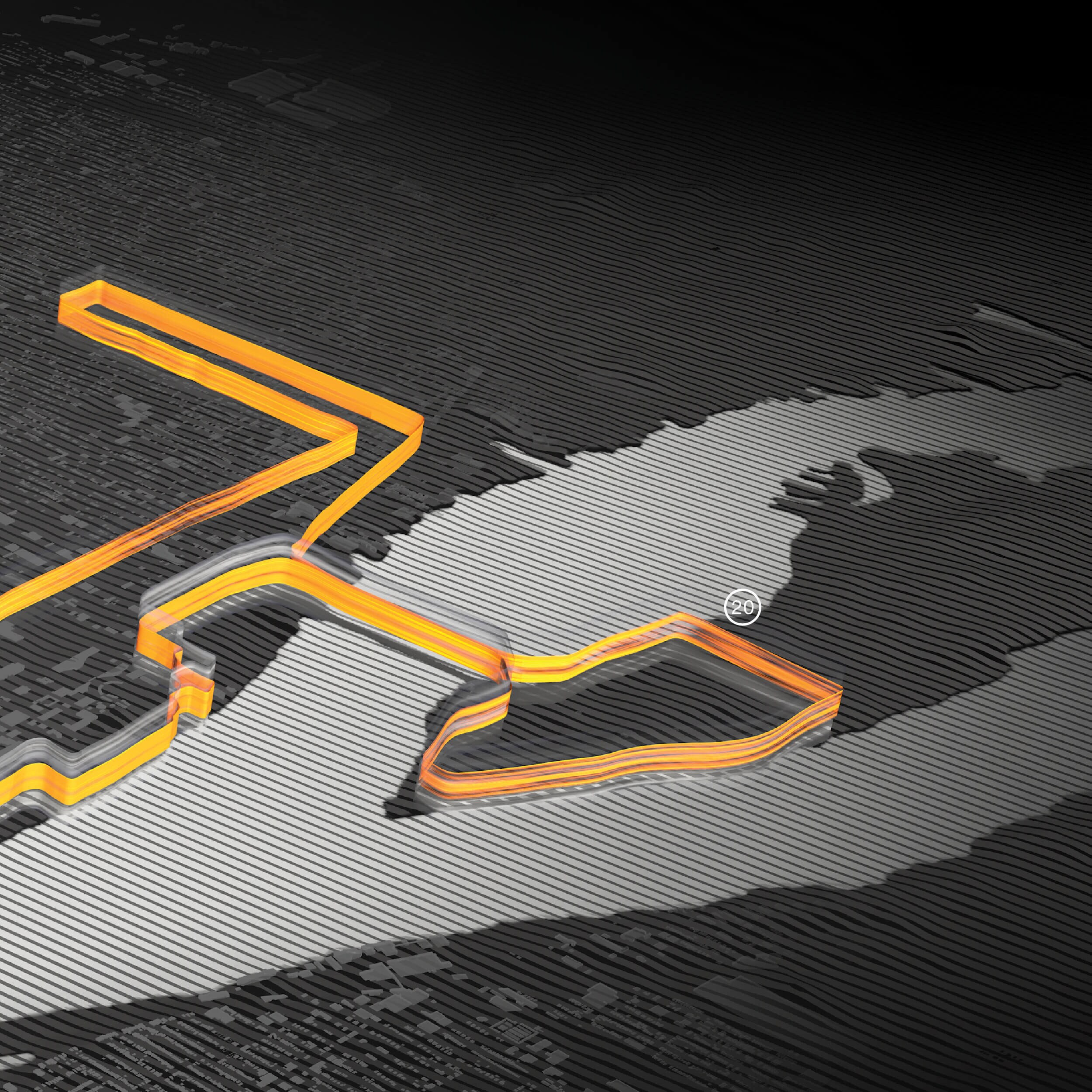 Detroit Marathon / Personalised Route Map - Etsy