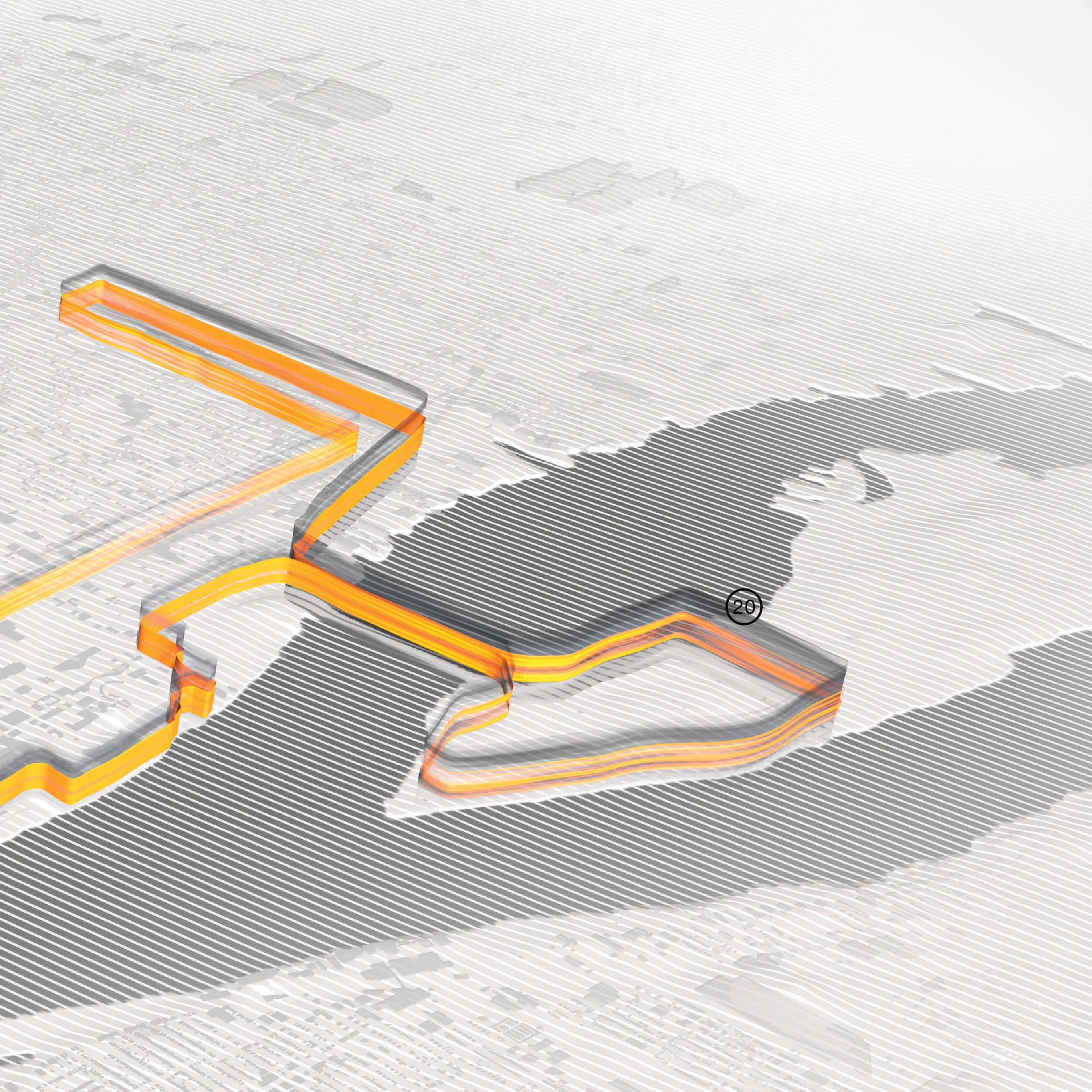 Detroit Marathon / Personalised Route Map - Etsy