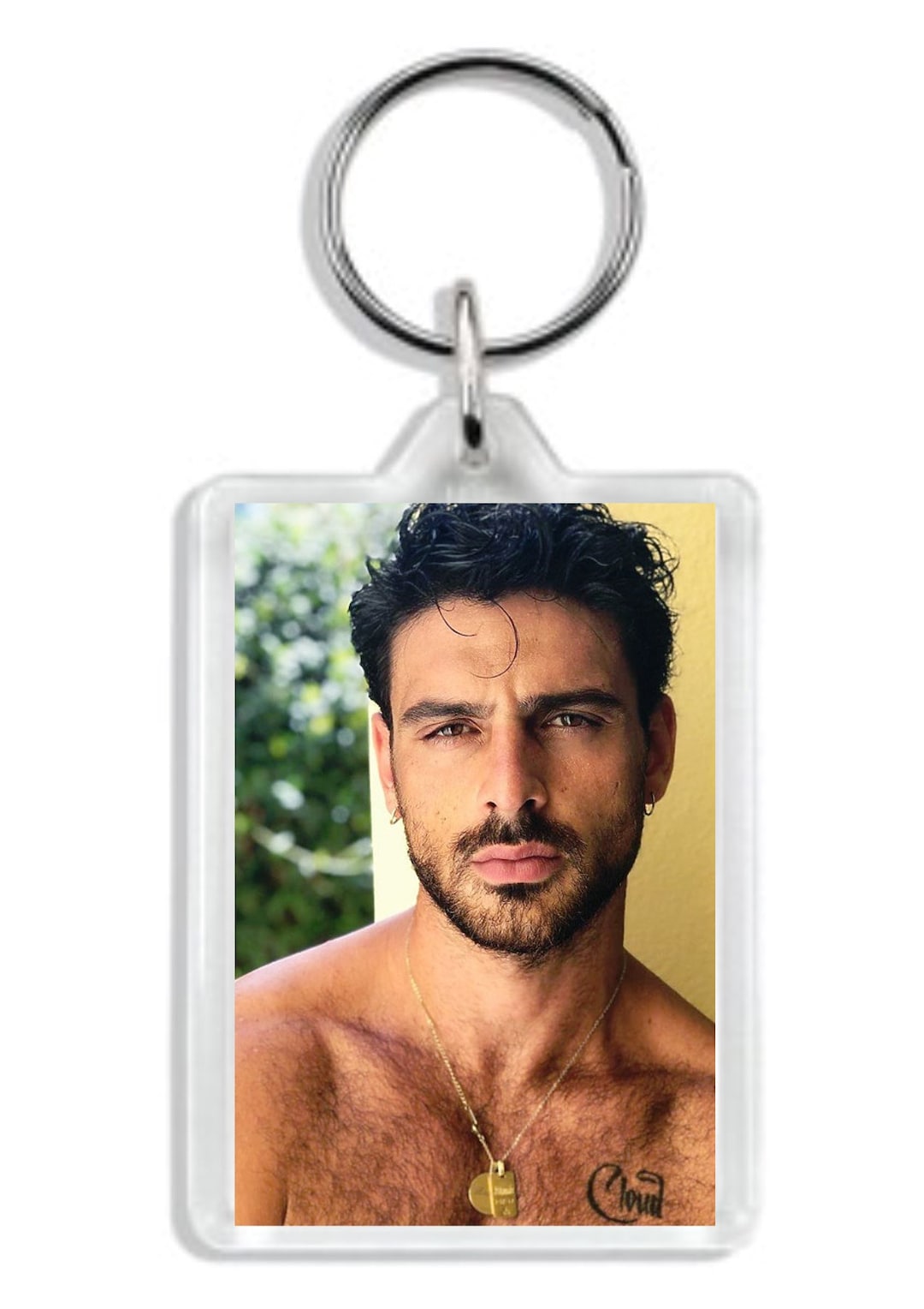 Michele Morrone (massimo Torricelli - 365 Days) Keyring / Keychain ...