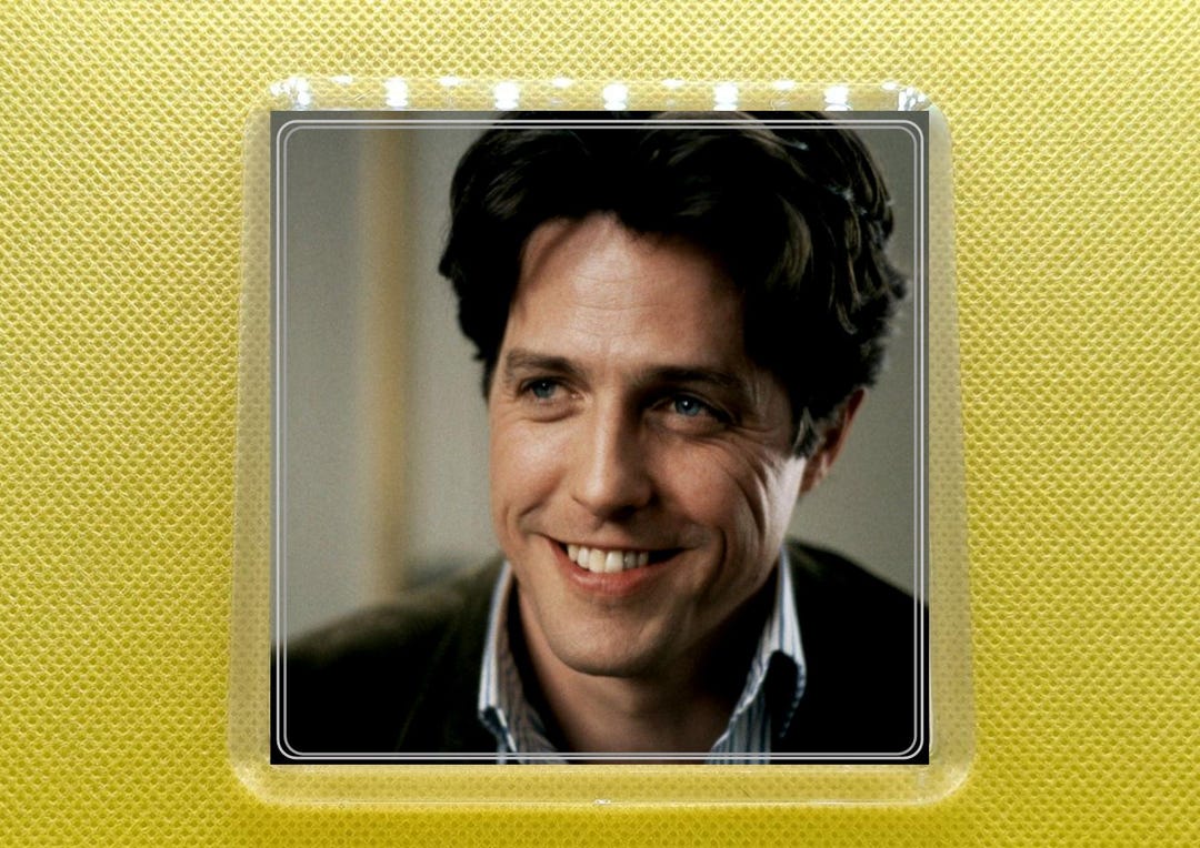 Hugh Grant Drinks Coaster *great Gift* Coffee / Tea Mug Mat, Beer, Gin ...