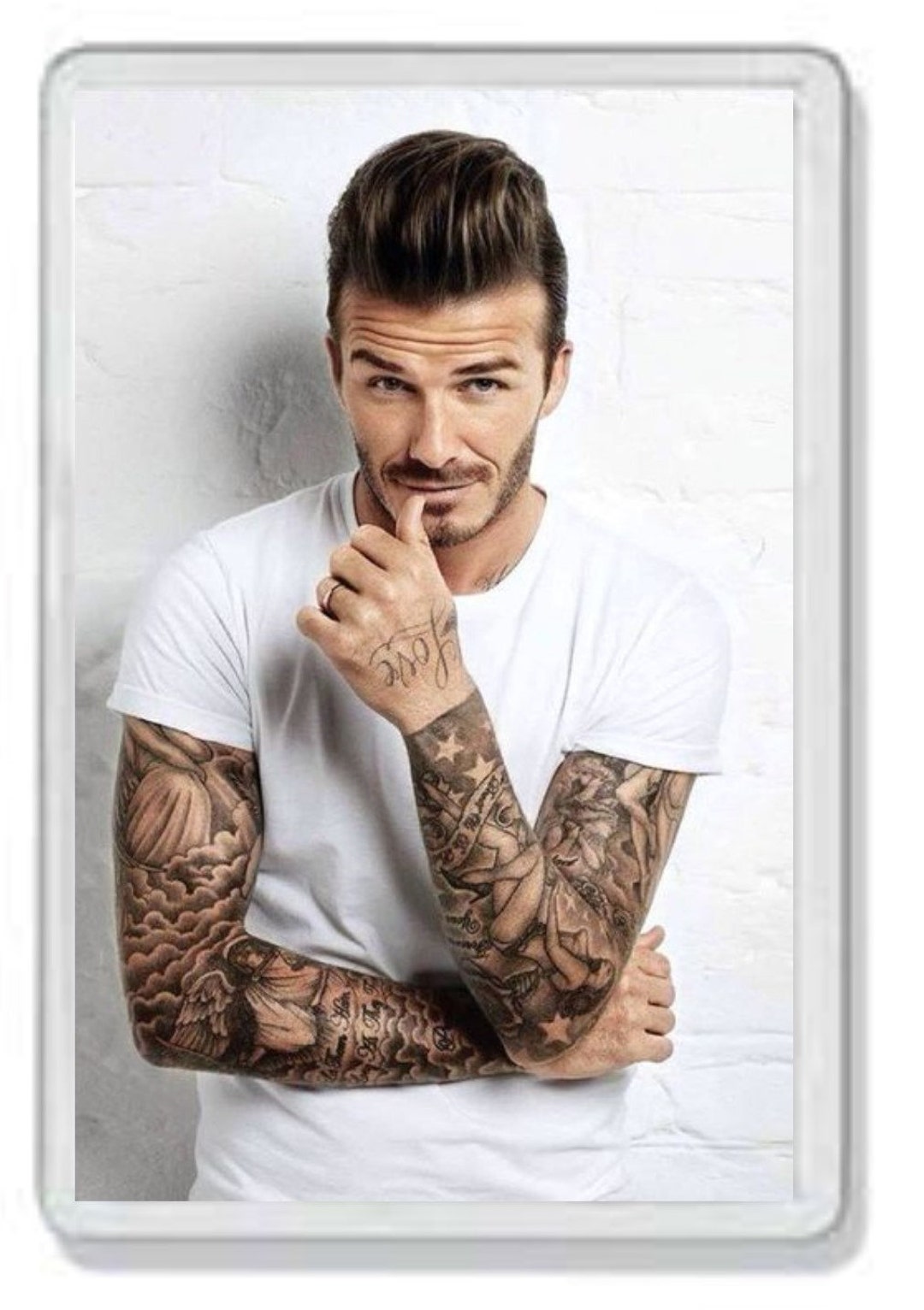David Beckham Photo Fridge Magnet (70 X 45mm) - Etsy Australia