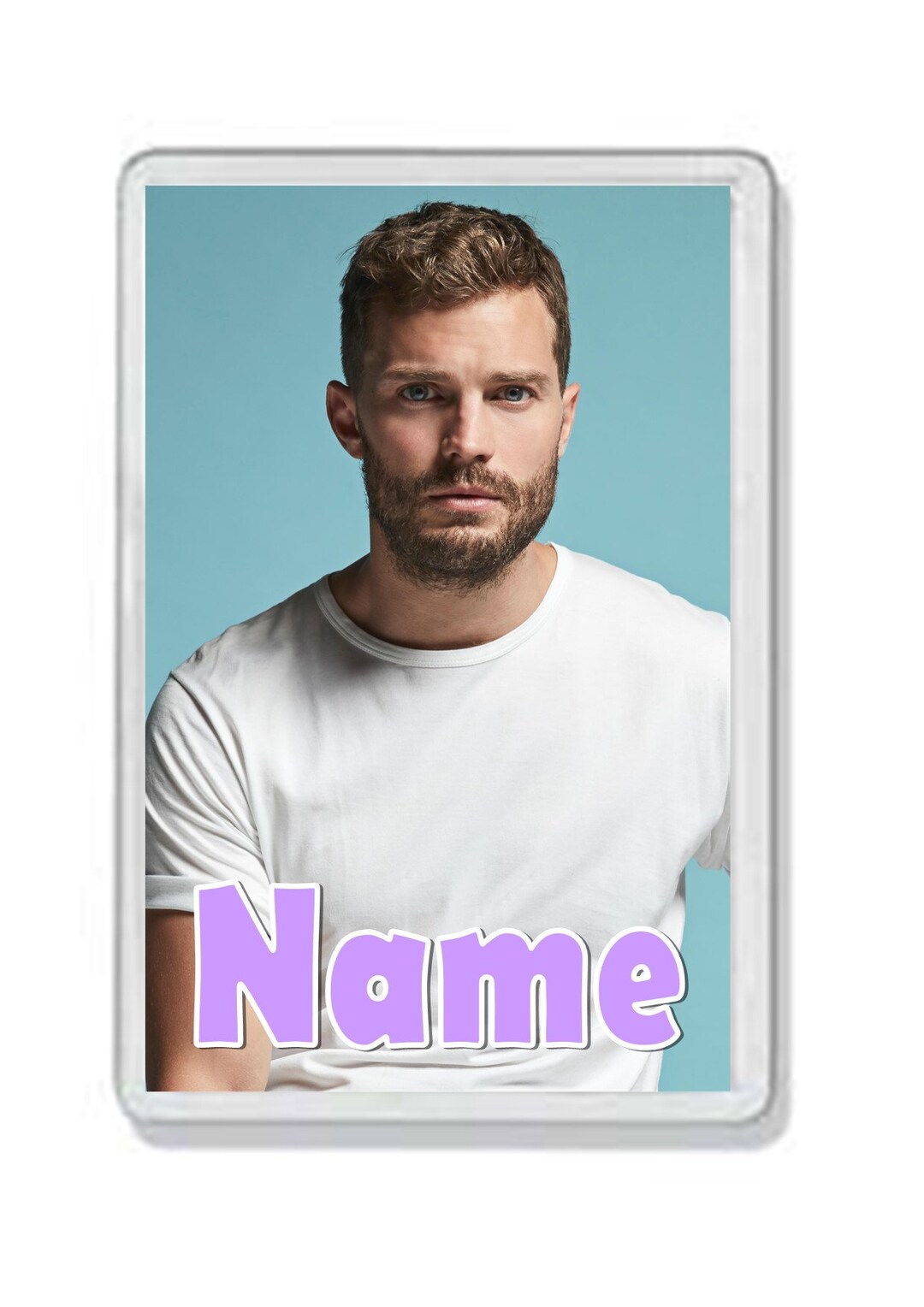 Personalised Jamie Dornan Fridge Magnet - Add Any Name/ Text *great ...