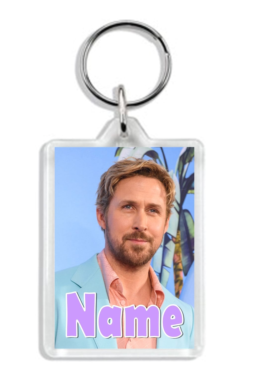 Personalised Ryan Gosling Keyring / Keychain / Bag Tag - Add Any Name ...