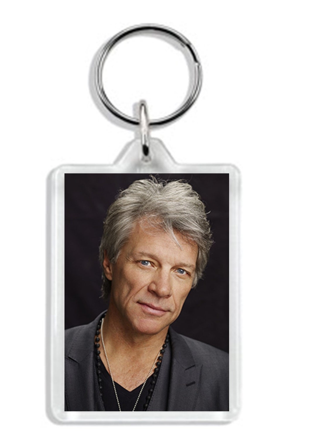 Jon Bon Jovi Keyring / Keychain / Bag Tag *great Gift* - Etsy