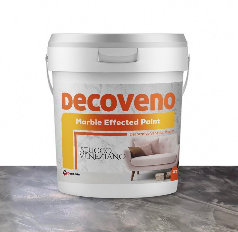 DECOVENO COLOUR Marble Effected Decorative Paint Venetian Plaster ...