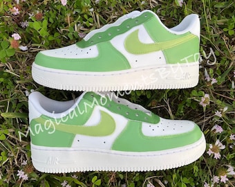Custom Sage Green Air Force 1s Green AF1 - Etsy