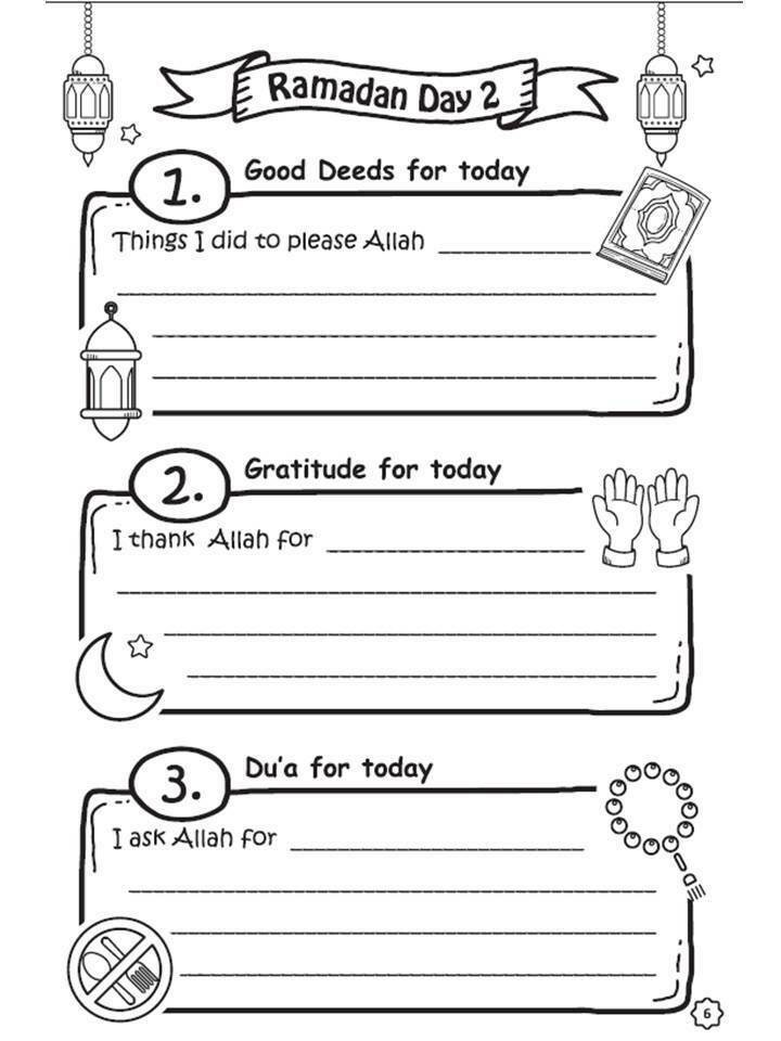 My First Ramadan Journal Islamic Ramadhan Eid Activity Book - Etsy