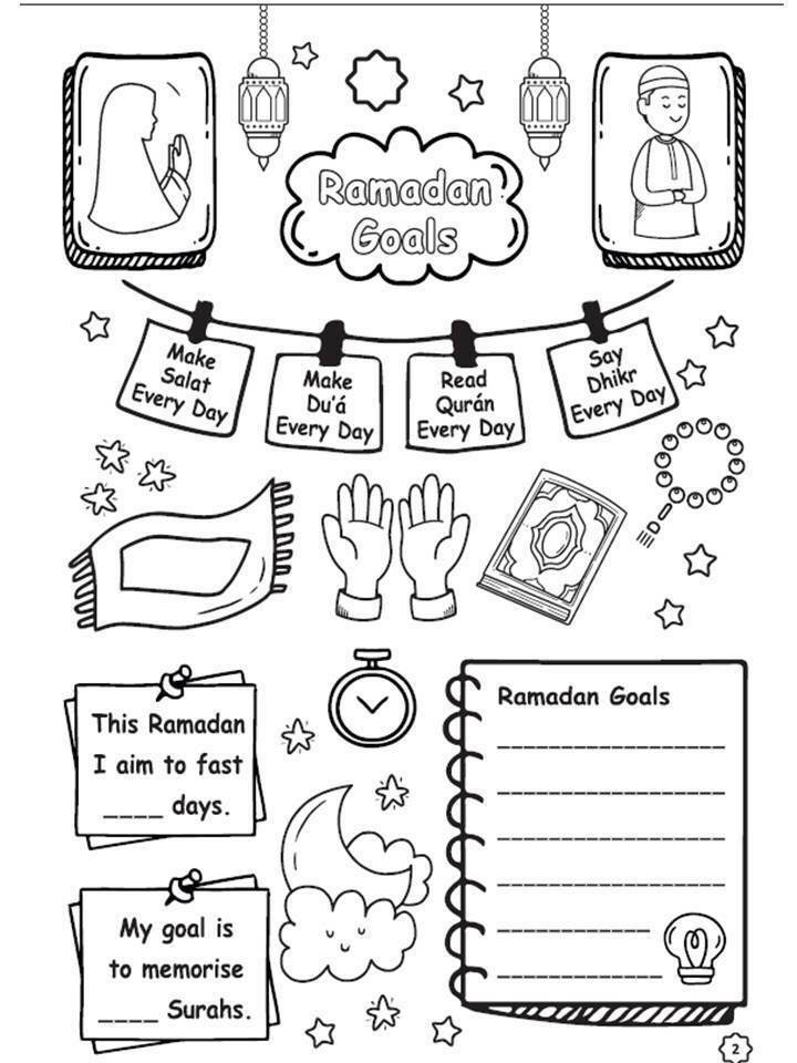 My First Ramadan Journal Islamic Ramadhan Eid Activity Book - Etsy
