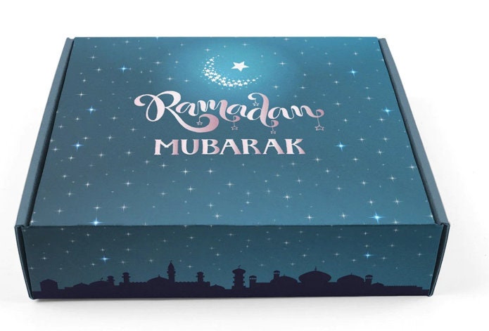 1x Ramadan Mubarak Purple Ramadan Gift Boxes Kids Party - Etsy