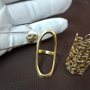 Arthritis EDS Finger Splint Rings for All Types of Deviation, Splint ...