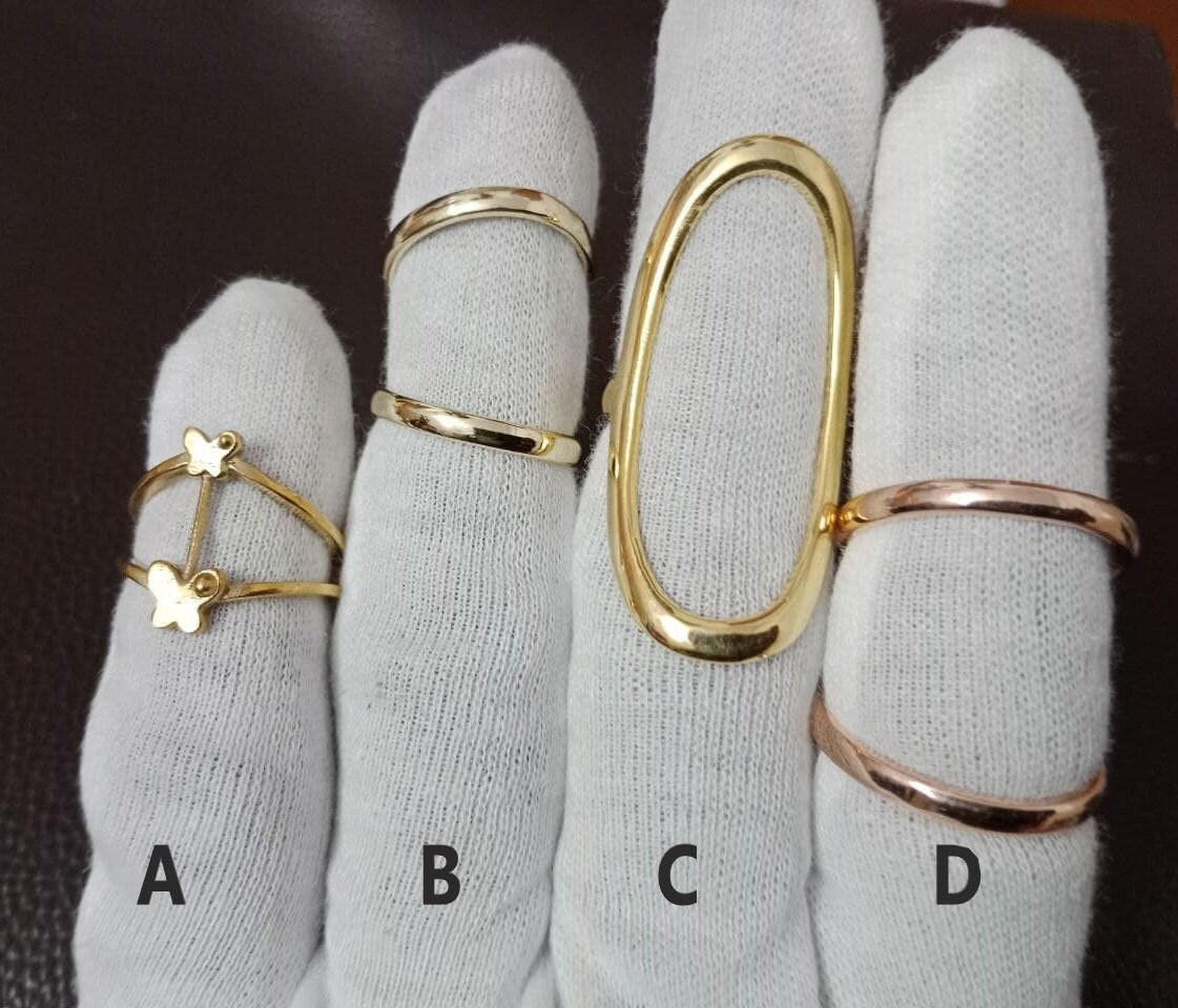 Mallet Finger Ring, Trigger Finger Rings, Arthritis Rings, 925 Sterling ...