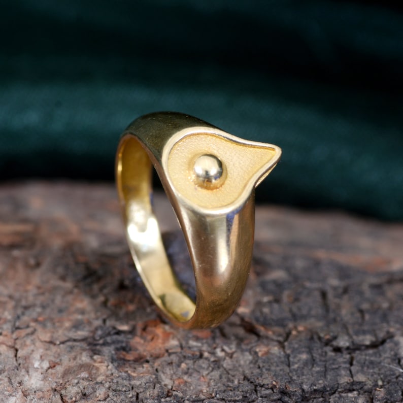 18k Gold Filled Ring Lord Shiva Ring 925 Silver Shiv Ring | Etsy