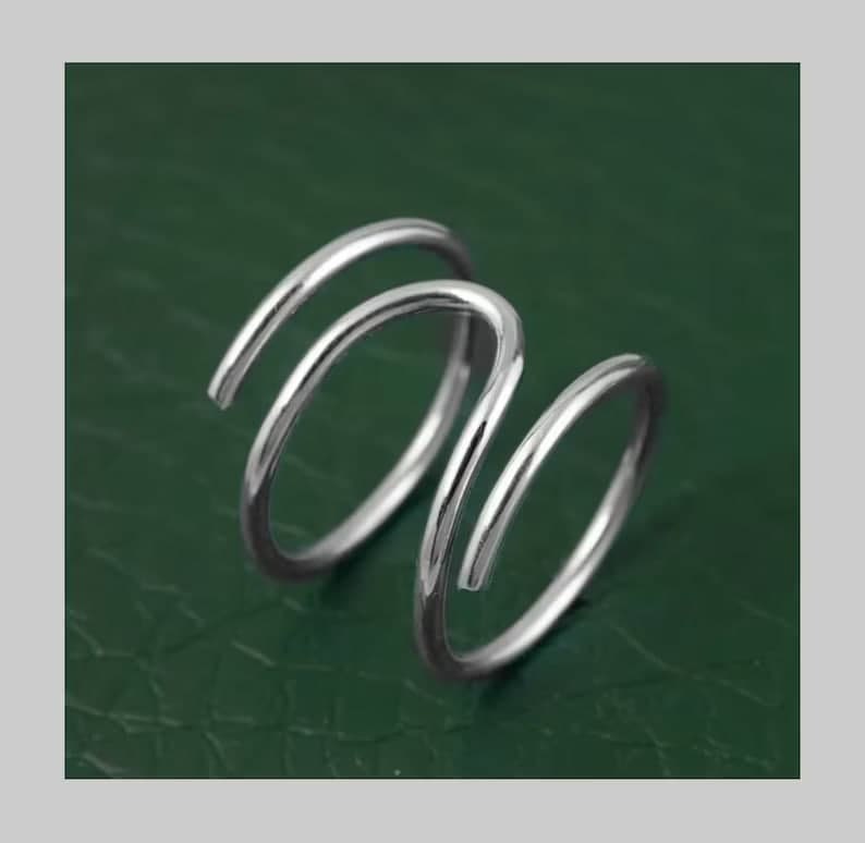 EDS Hypermobility Hypersplint Swan Neck 925 Silver Ring | Etsy