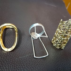 Arthritis EDS Finger Splint Rings for All Types of Deviation, Splint ...