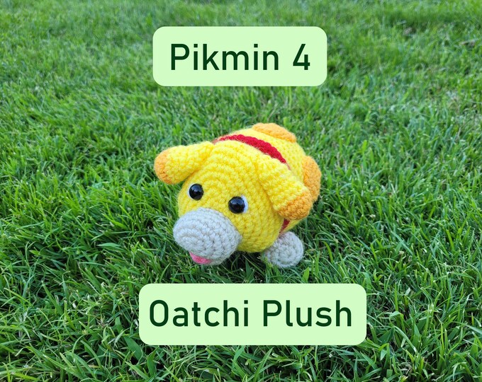 Pikmin 4 Crochet Oatchi Plush - Etsy