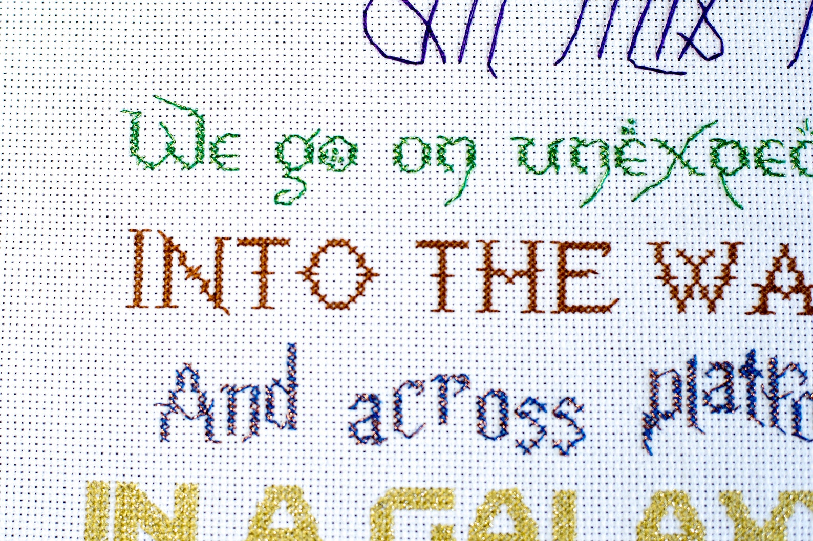 Geeky Words Cross Stitch Pattern DMC Chart Printable PDF - Etsy Canada