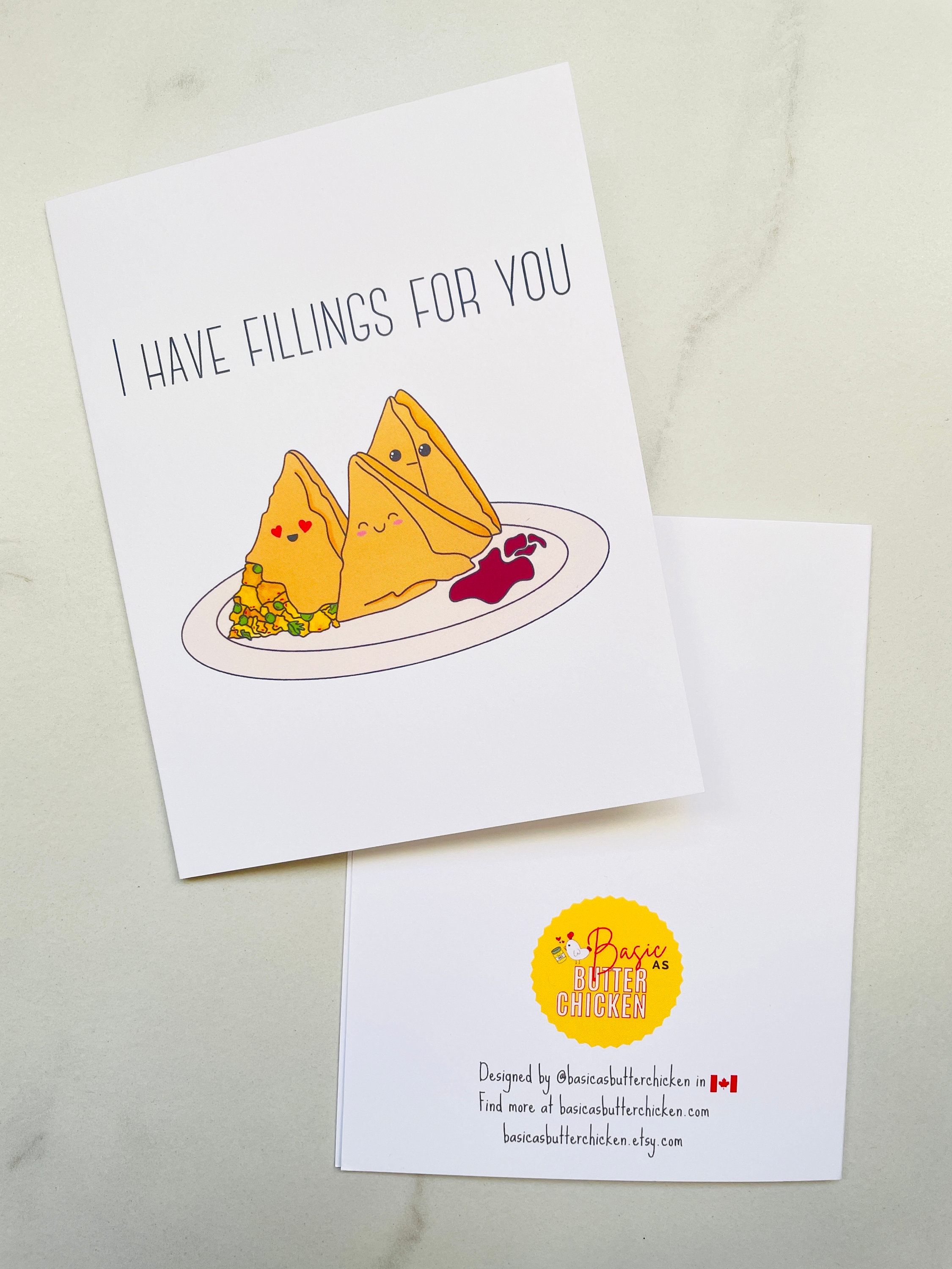 Cute Samosa Card Desi Food Puns, Desi Cards, Indian Art, Indian Snack ...