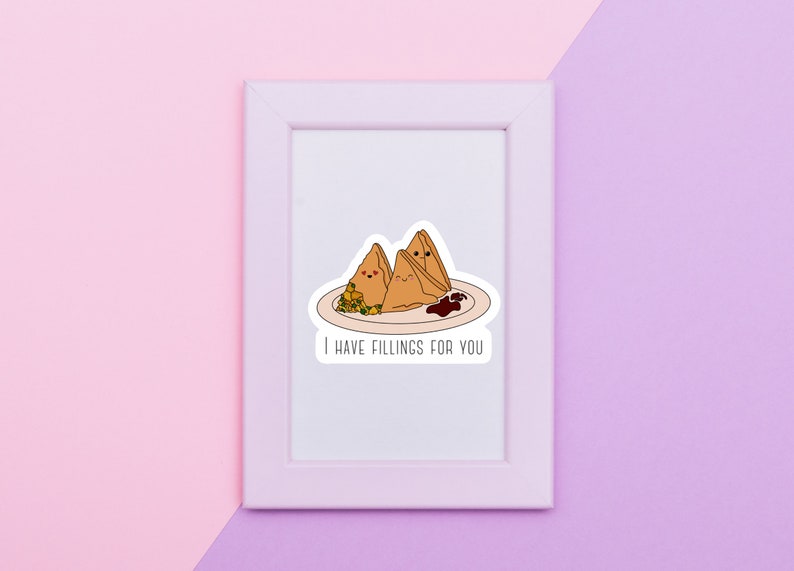 Samosa Sticker - Etsy Canada