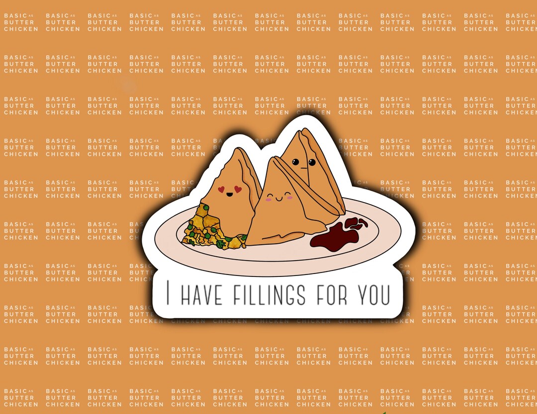 Samosa Sticker - Etsy Canada