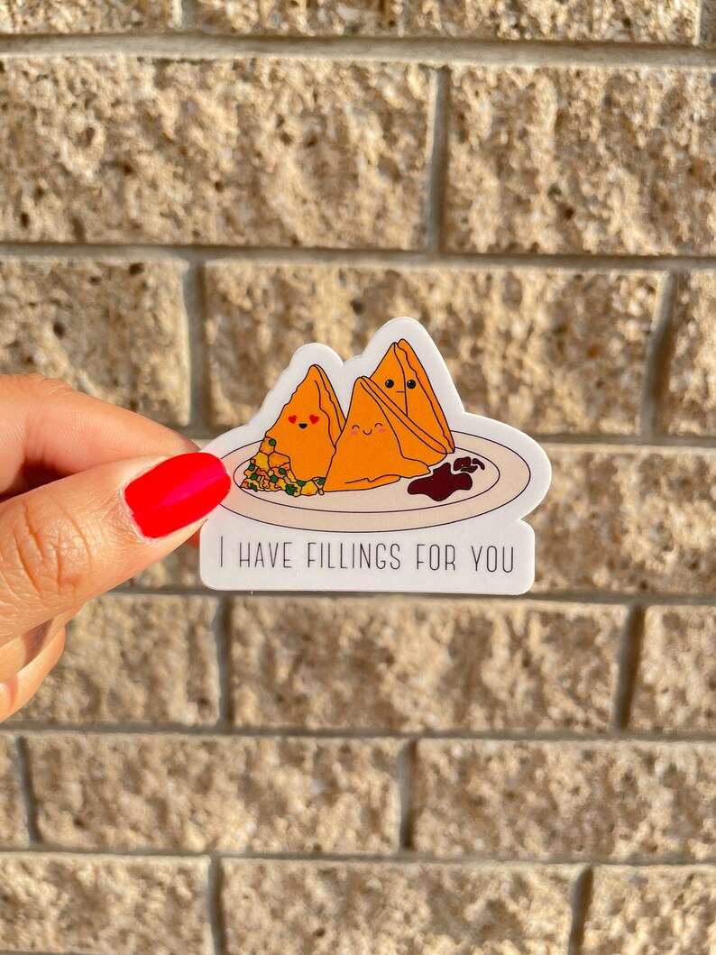 Samosa Sticker - Etsy Canada