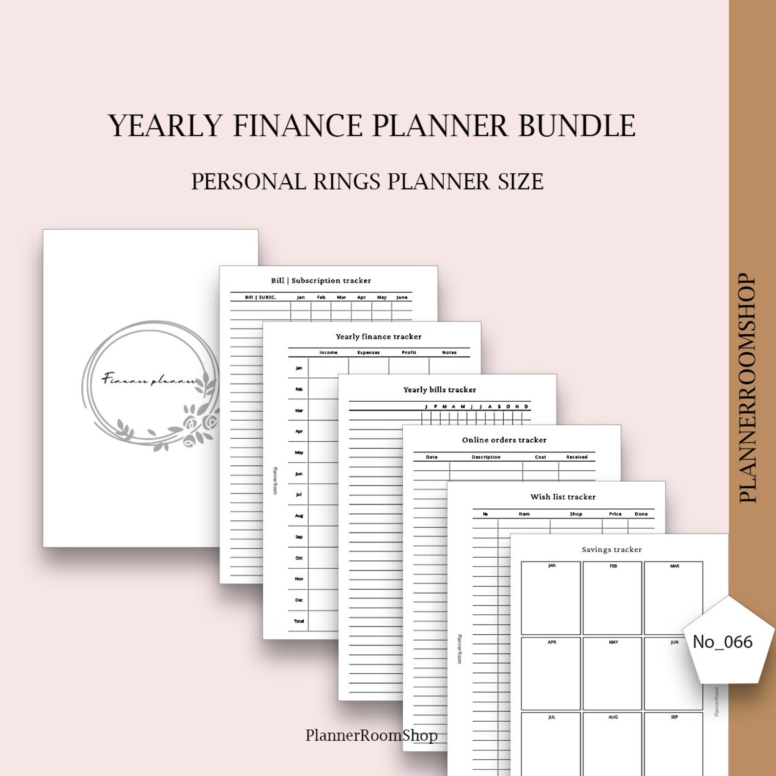 Printable Financial Planner Budget Planner Money Planner - Etsy