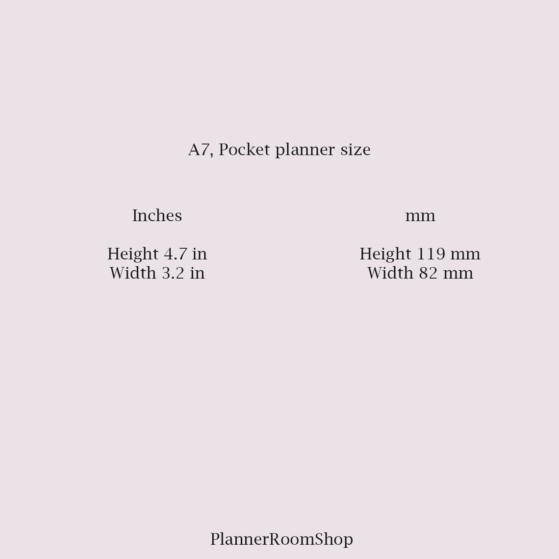 Weekly Planner Printable Pocket Size Weekly Schedule - Etsy