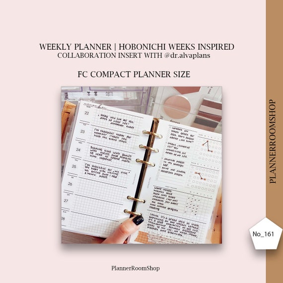 Hobonichi Weeks Inspired Printable Planner Insert Franclin | Etsy