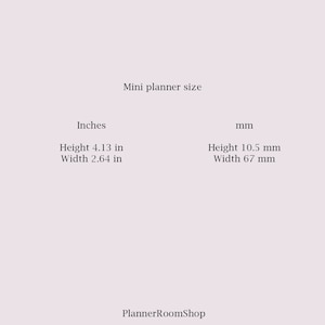 Filofax Mini Size, A9 Moterm Planner, Daily Planner, 3 Rings Inserts, 5 ...