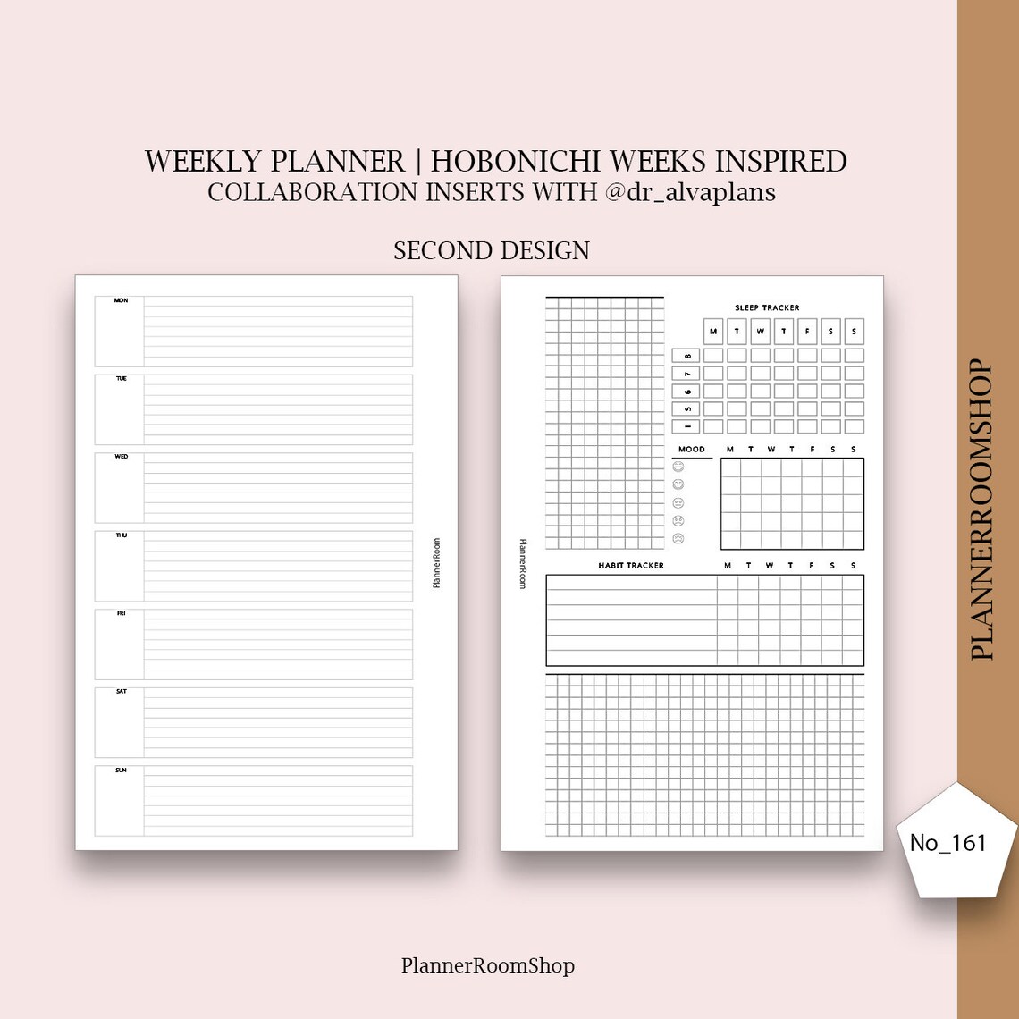 Hobonichi Weeks Inspired Printable Planner Insert A5 Planner | Etsy