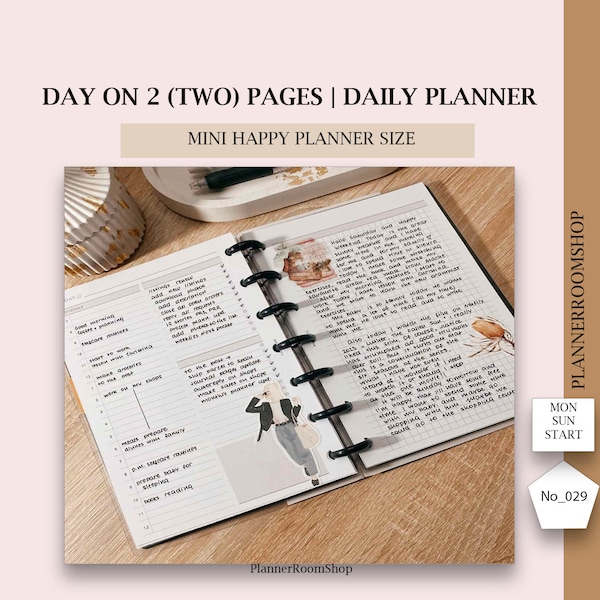 Mini Happy Planner Dashboard - Etsy